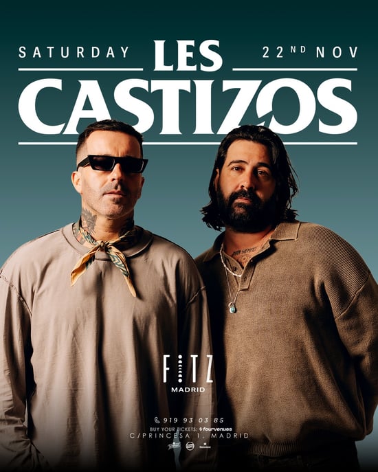 LES CASTIZOS x FITZ | Sáb, 22 nov | Fitz Madrid