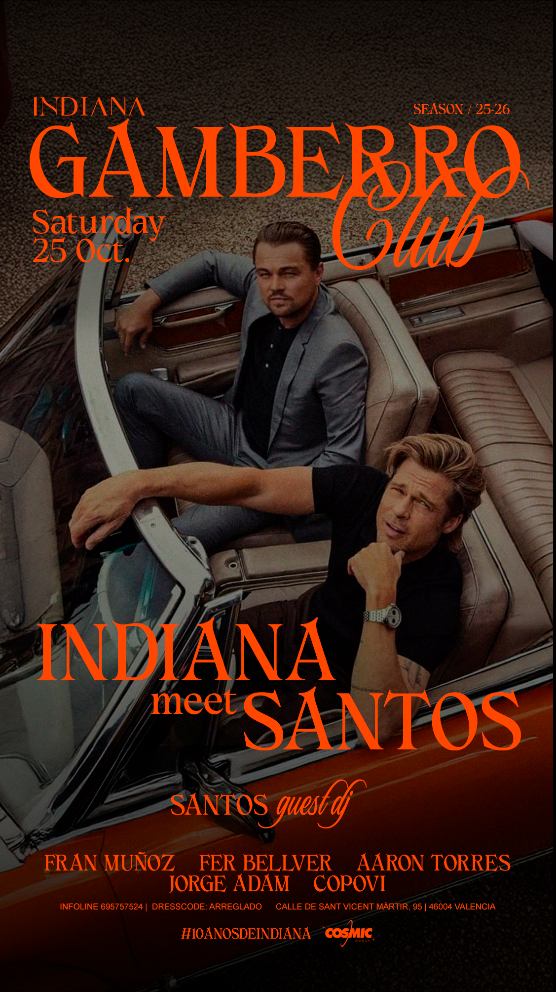 Discoteca Indiana Valencia | Grupo Cosmic